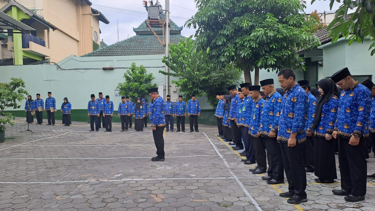 Apel Penghormatan Bendera, Ajak KORPRI Jalankan Program Implementatif ...