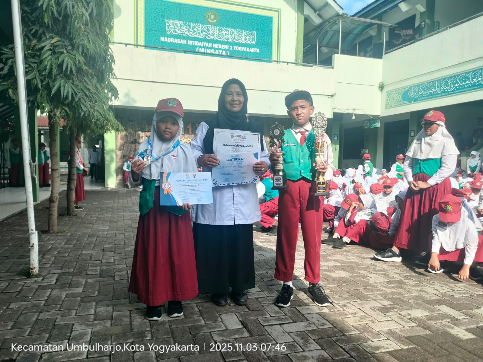 Muhammad Alif, Murid MIN 1 Yogyakarta Juara 1 Pildacil Milad MTs ...